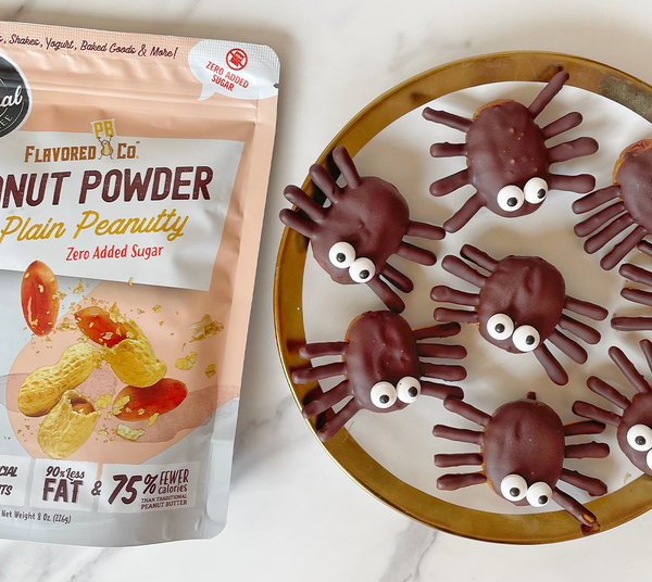 Chocolate Peanut Butter Spiders - Flavored PB Co.